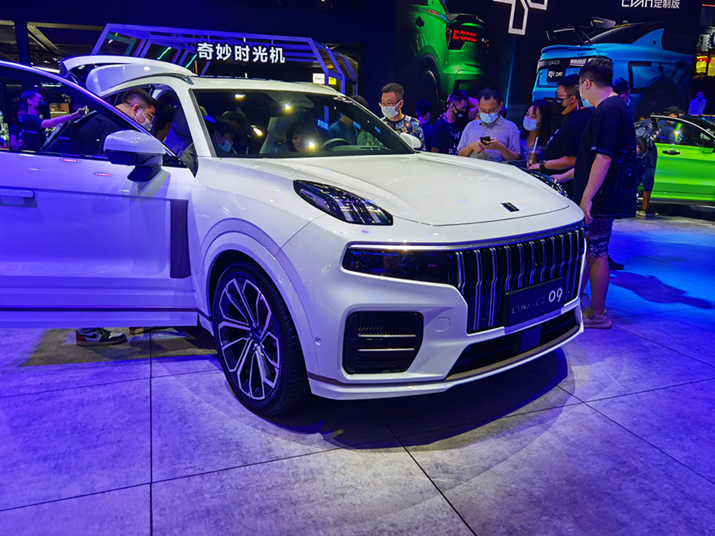 2021 Chengdu Auto Show: Lynk&Co 09's real shots are simple and elegant ...