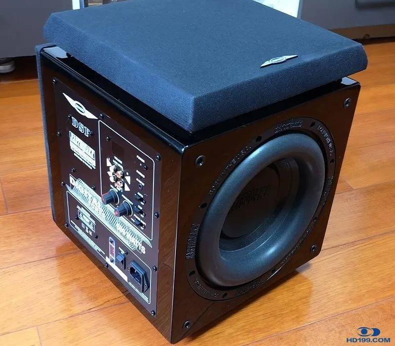Built-in low tube, the earthquake MiniMe DSP-P10 subwoofer trial ...