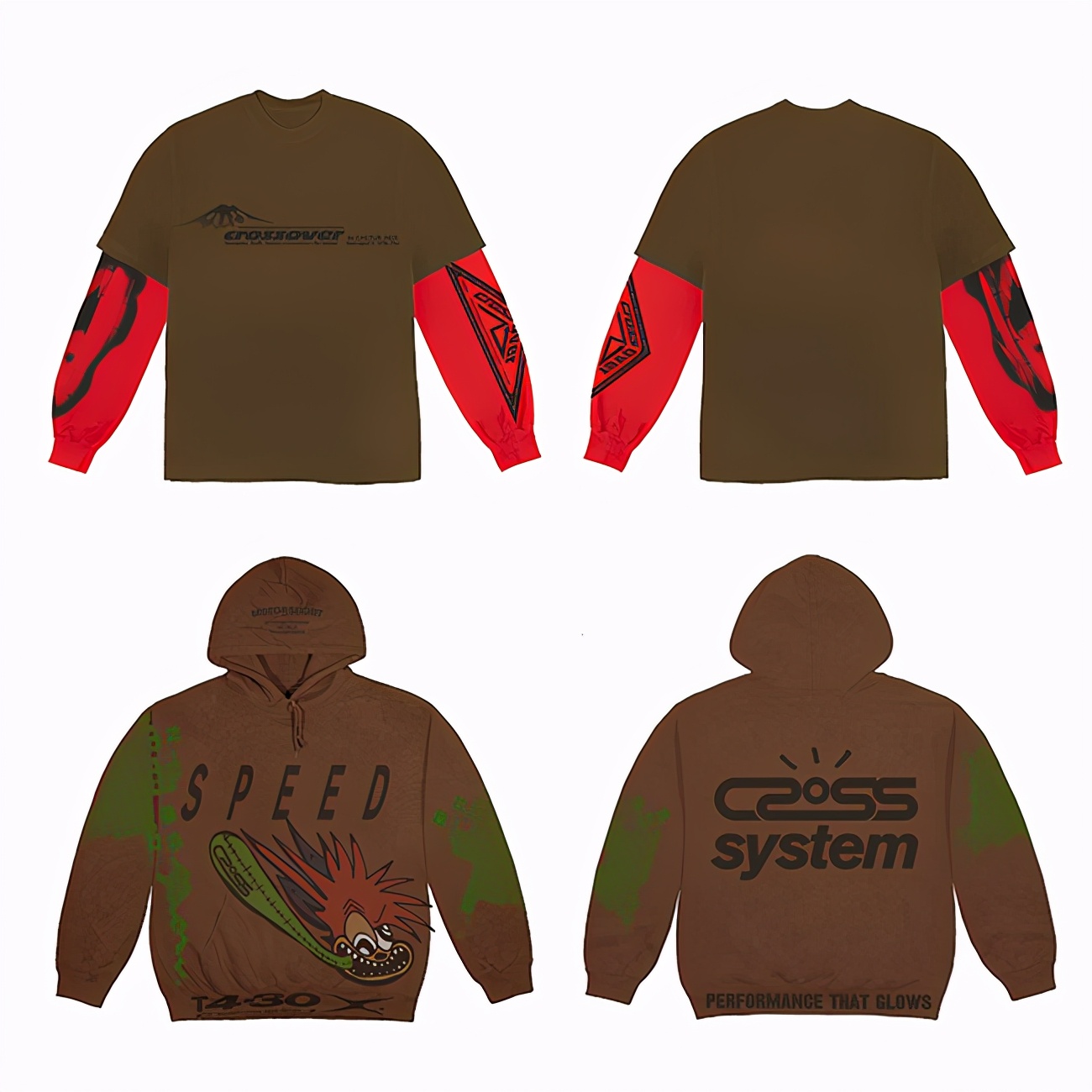 Racing elements + Cactus Jack logo!Travis Scott's new series, are you ...