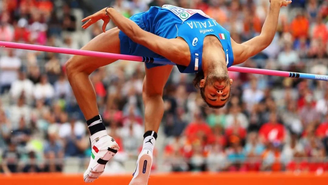 The Italian high jumper who won the gold medal in the Olympics is so ...