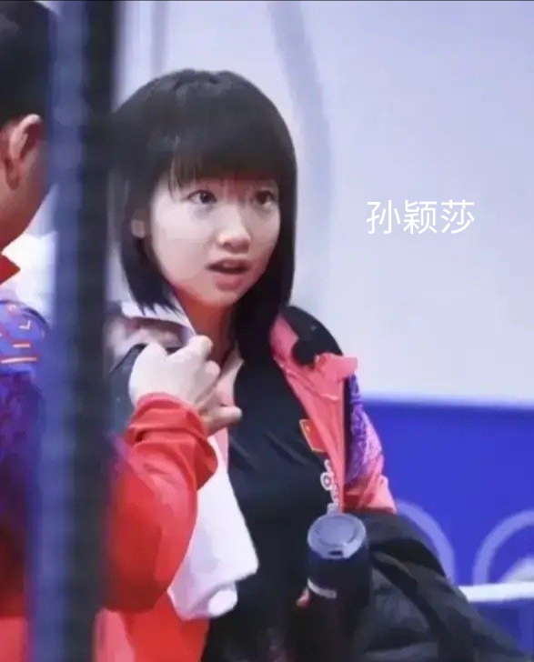 Long-haired Sun Yingsha is so cute, have you seen Long-haired Ma Long ...