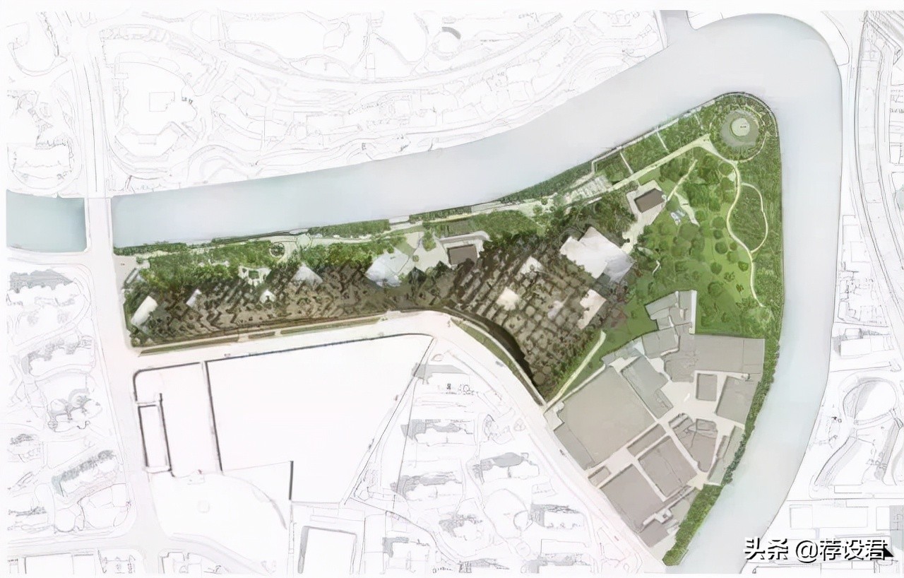 The famous British architect Thomas Heatherwick "planted 1,000 trees ...