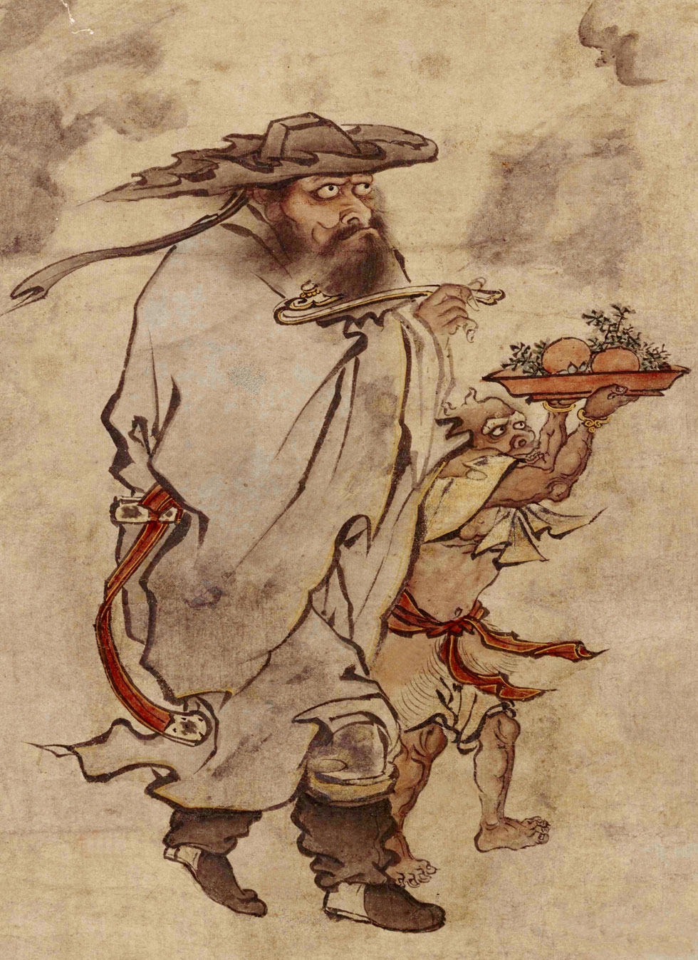 Zhong Kui paintings by Ming Dynasty Emperor Zhu Jianshen - iMedia