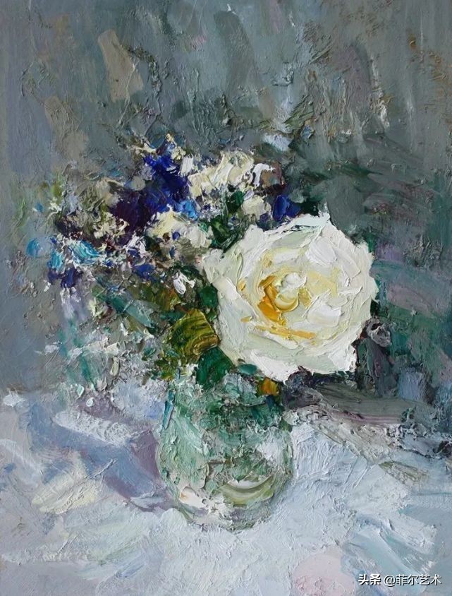 Ukrainian painter Inozemtsev's oil paintings make people feel that they ...