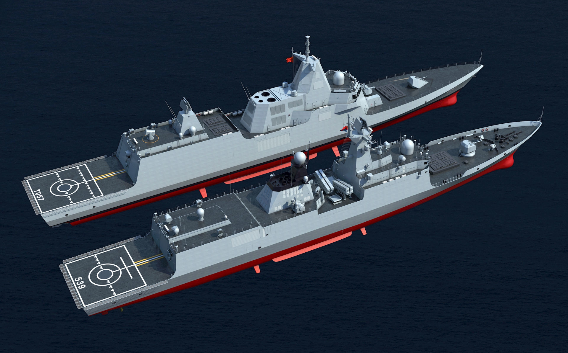 No news after bidding!The 054B frigate has been dismounted?Technology has been used on the new ...