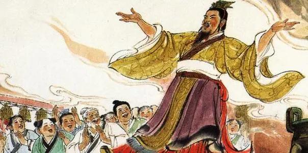 Liu Bang cuts the White Snake uprising to establish the Han Dynasty ...