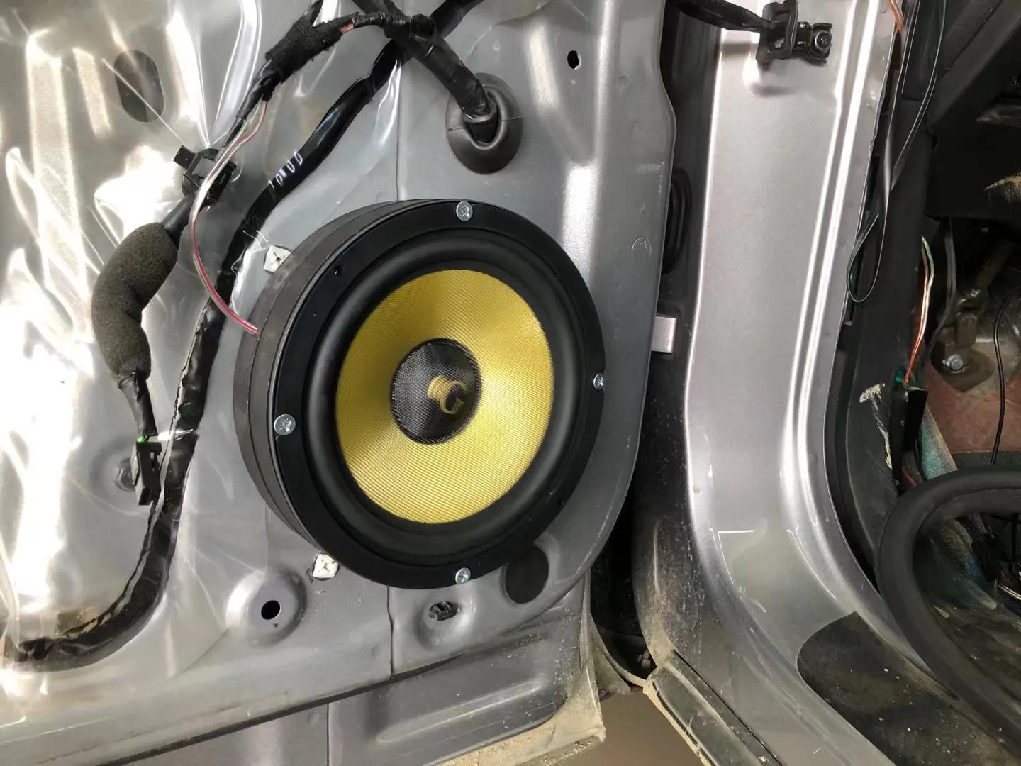 Haima 8S car audio is modified by Golden Acoustic GM165.2, which ...