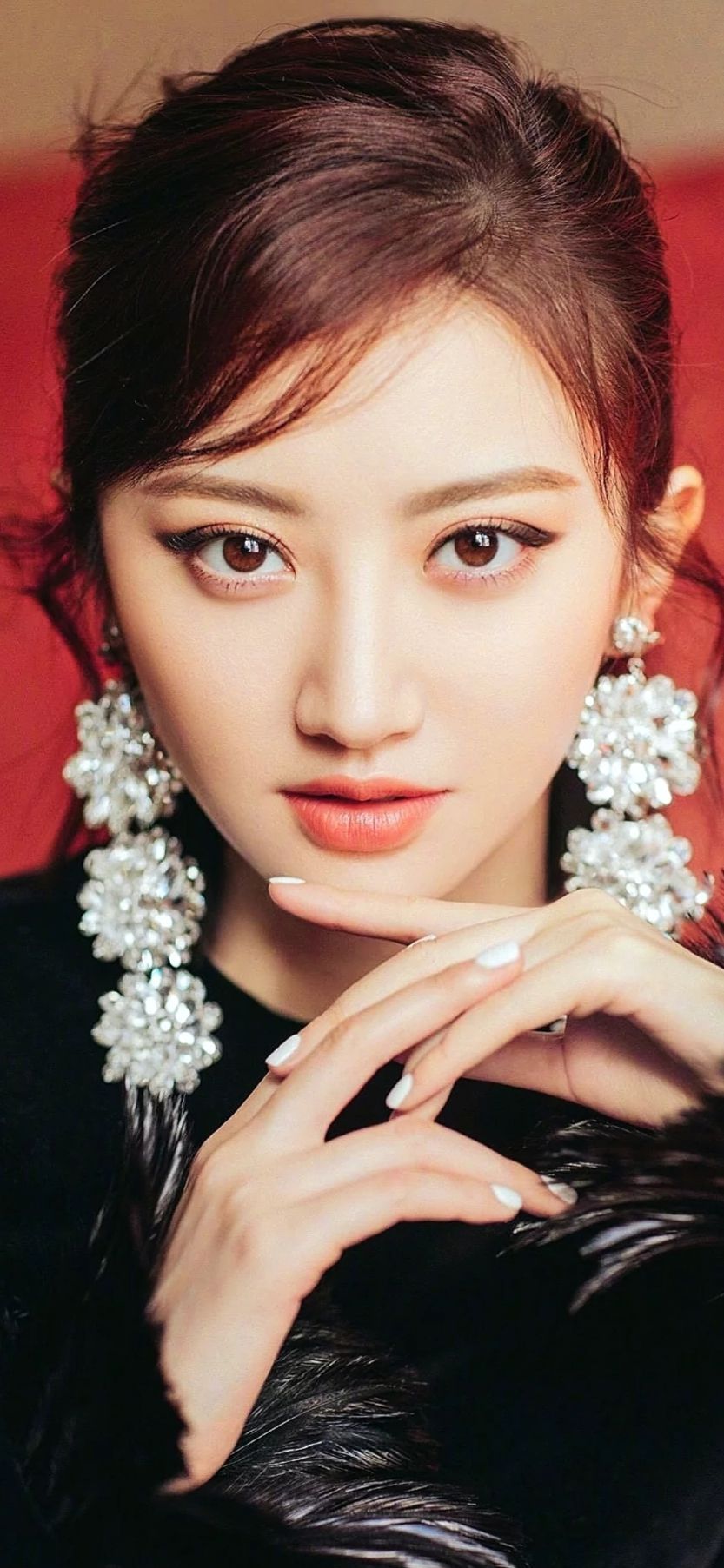 The three major beauties in the entertainment industry: Jing Tian, Di ...