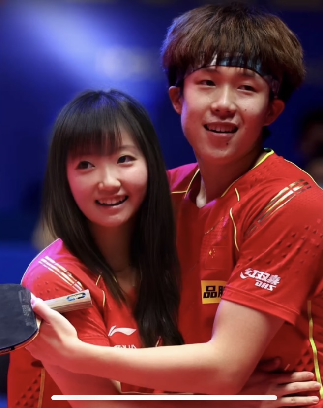 Netizens give Sun Yingsha P long hair!Qi Liuhai with "QQ face" is so ...