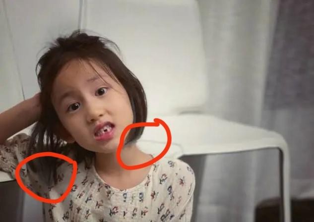 Sun Lihan has a 7-year-old girl who looks like a lot of side faces in ...