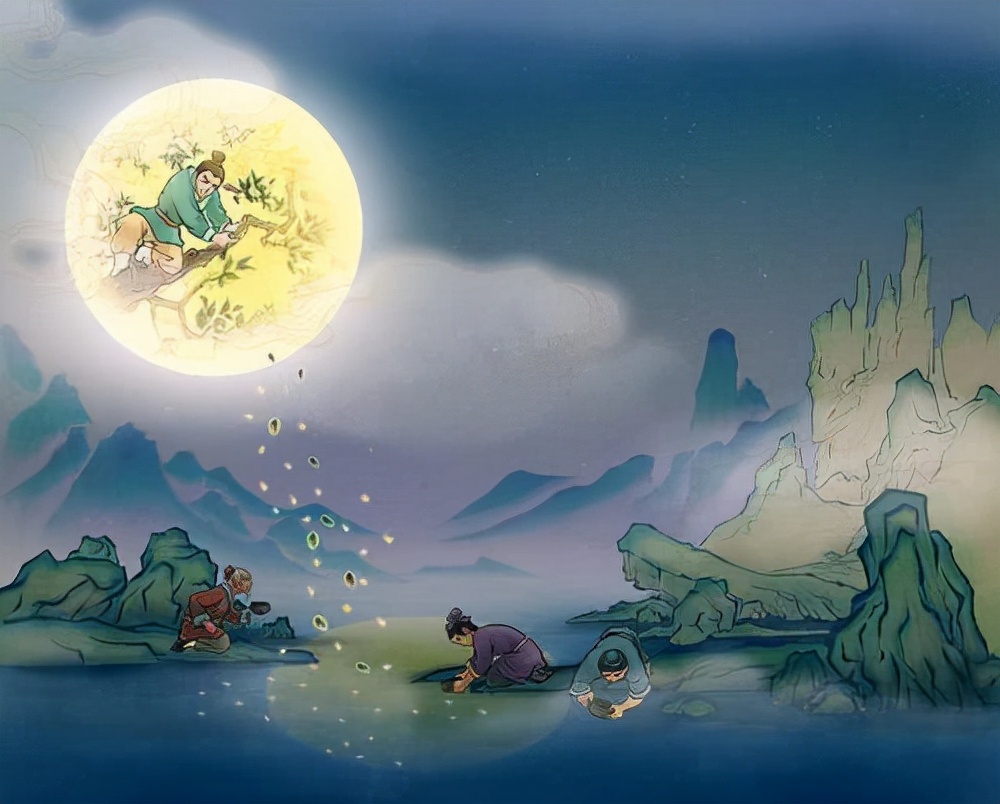 There are three versions of Wu Gang's defeat of Gui, many of which ...