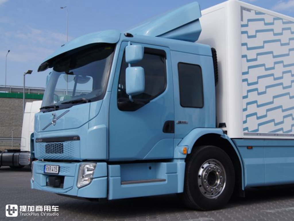 CNG power, low-entry Volvo FE truck, joins the Volvo natural gas truck ...
