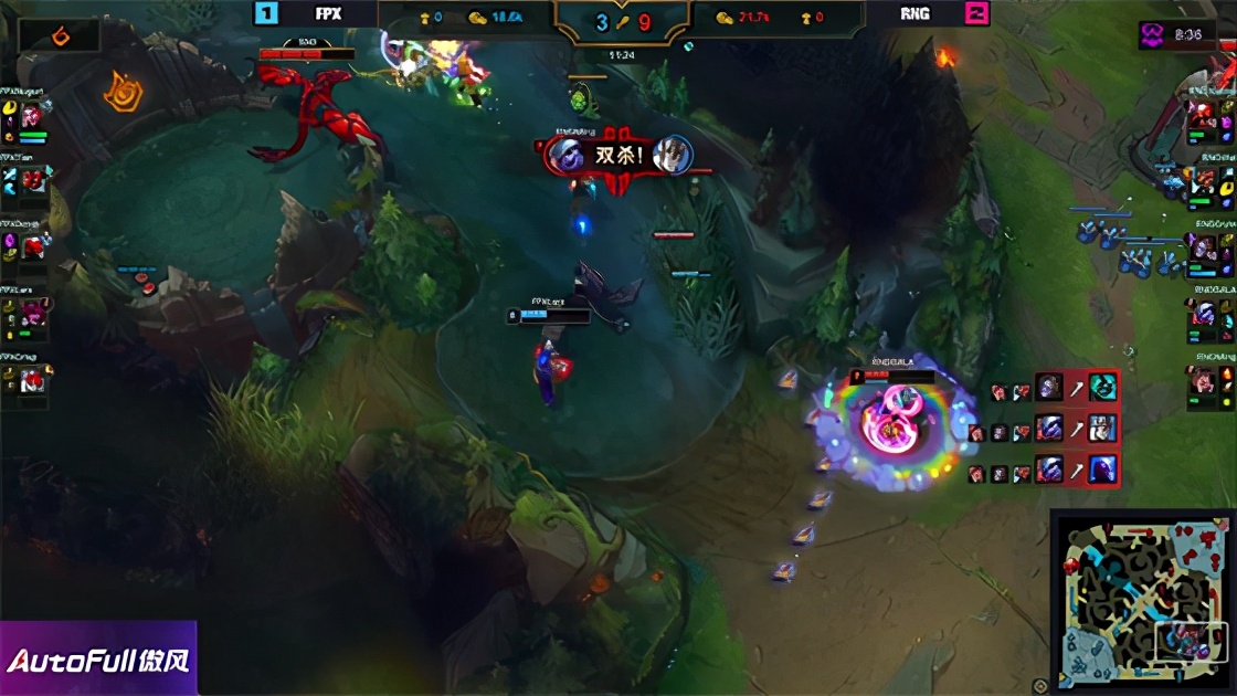 LOL-LPL: English streaming review TOP 5 in the Spring Finals, GALA five kills and Kai'Sa ranked ...