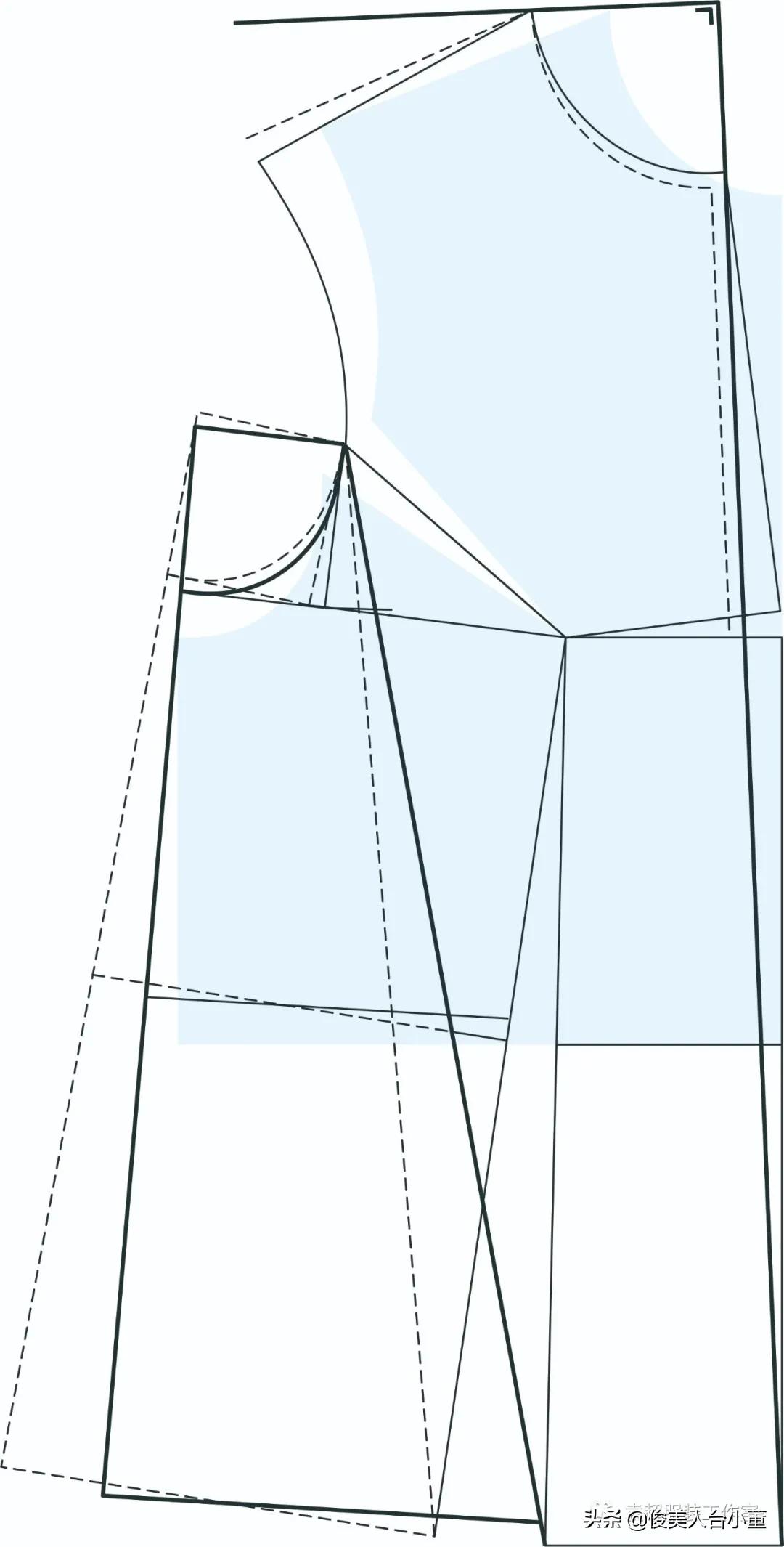 Prototype application of cultural women's clothing-loose shoulder drop ...