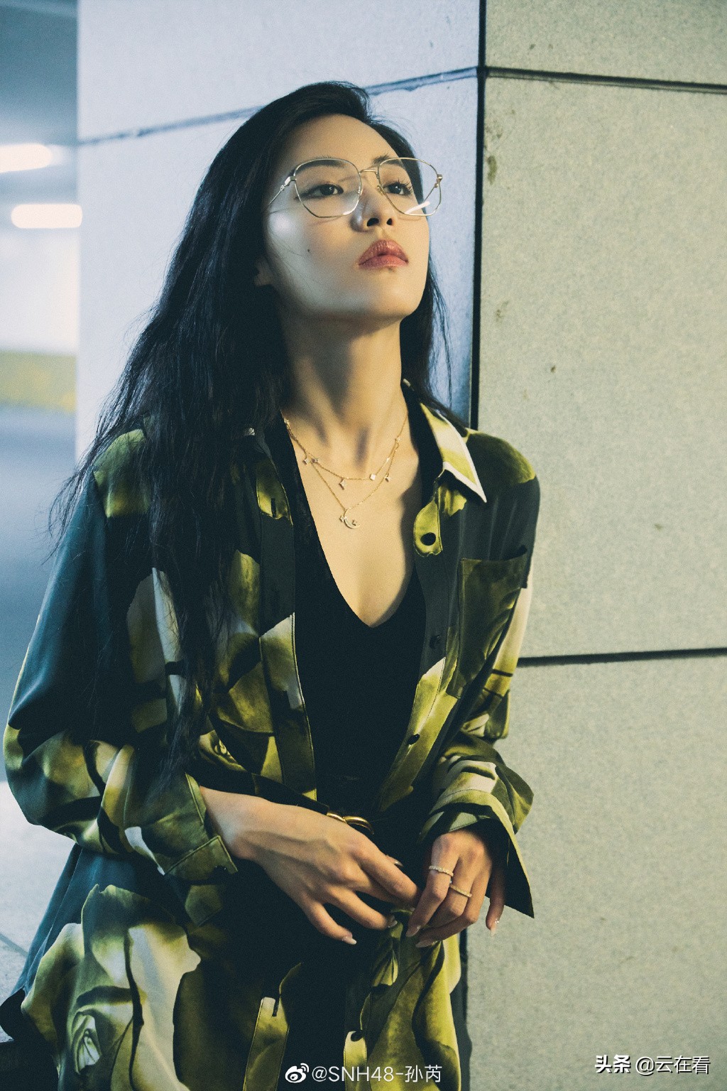 Beauty artist SNH48-Sun Rui charming photo appreciation, very charming ...