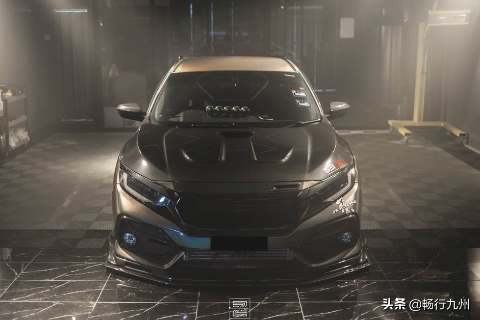 Honda Civic FC modified the most handsome in actual combat and changed ...