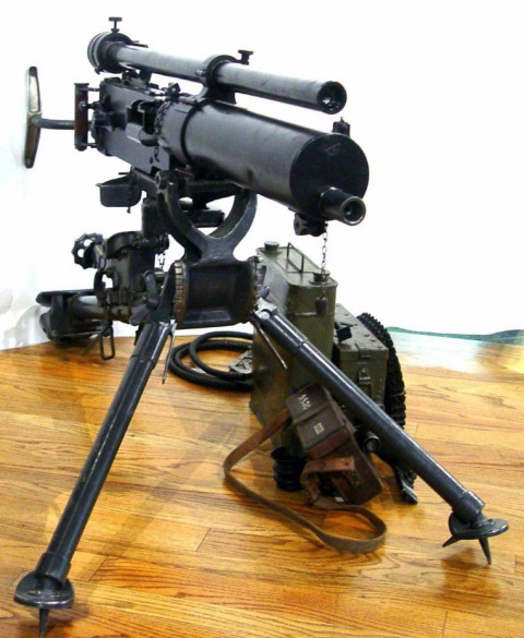 "Swiss" MG_11 heavy machine gun, from the "Alps" "Lawn Mower" - iMedia