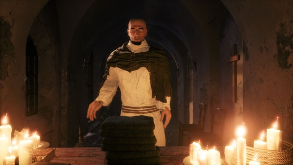 The simulation game "Monastery Builder" became a monk to transform the ...