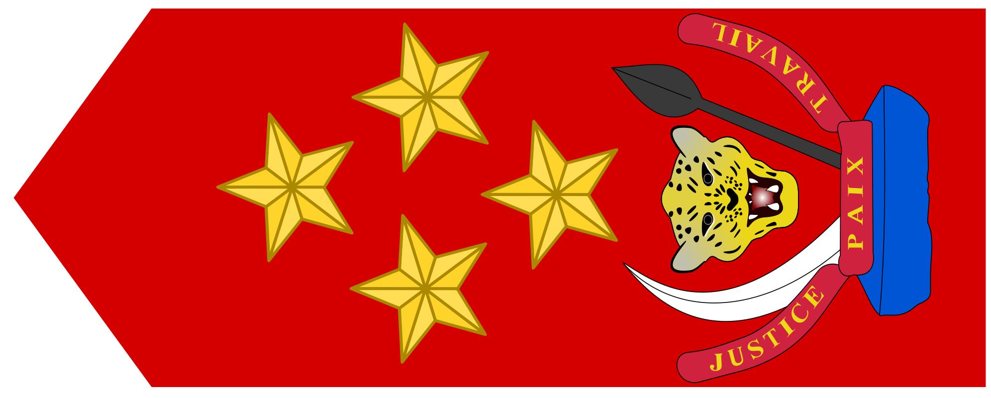 Military rank identification of each country: Democratic Republic of ...