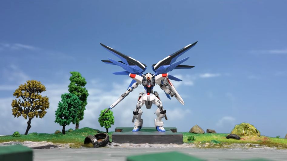 "Eating Chicken" Born Island Gundam model becomes complete!Player: Will ...