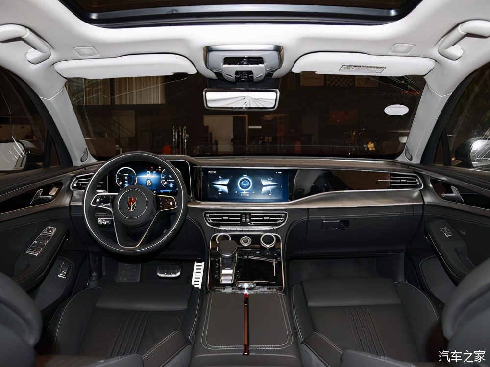 FAW Hongqi EHS9 luxury atmosphere security is bursting - iMedia