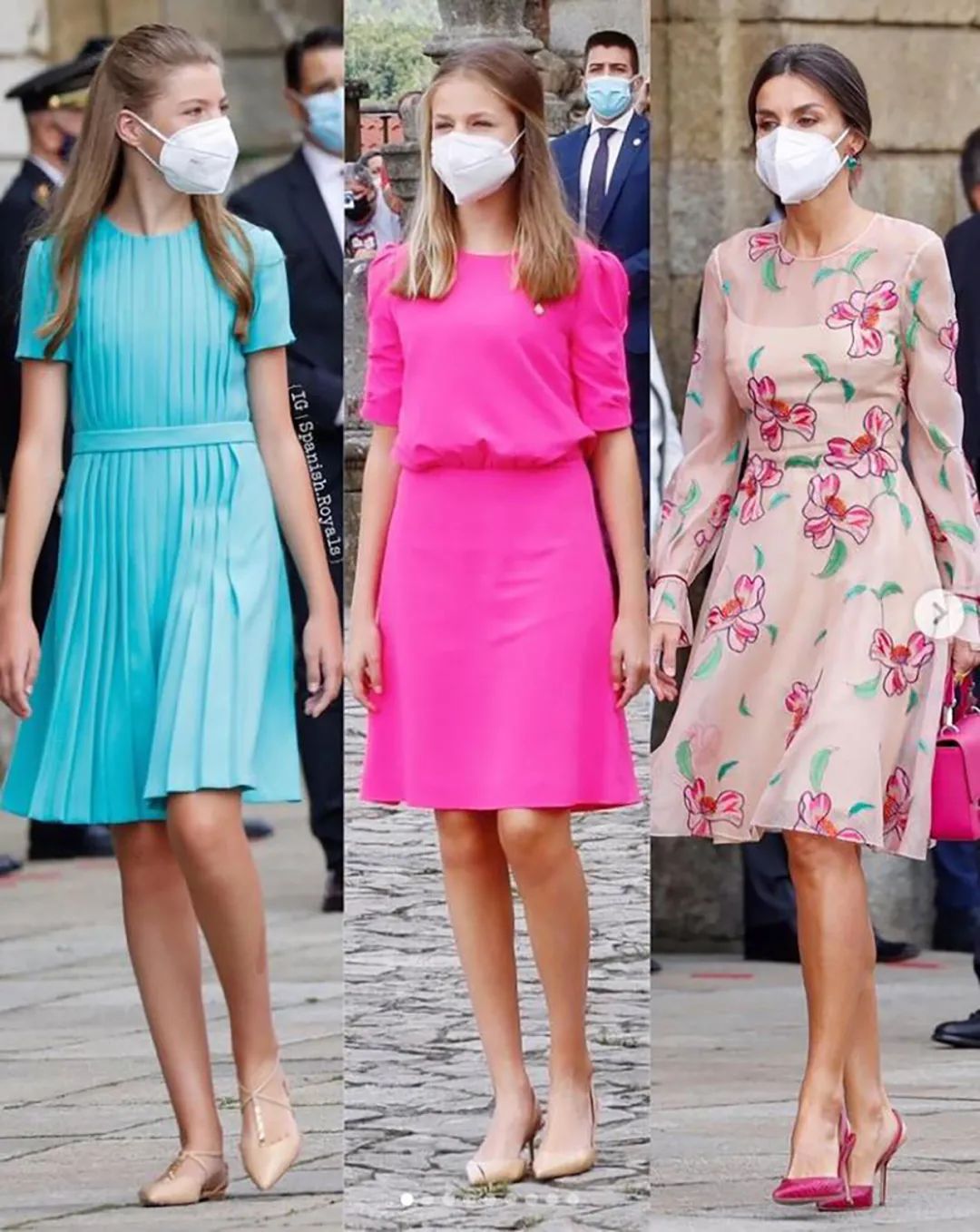 The 16-year-old Princess Leonor is not tall enough, but she has a ...