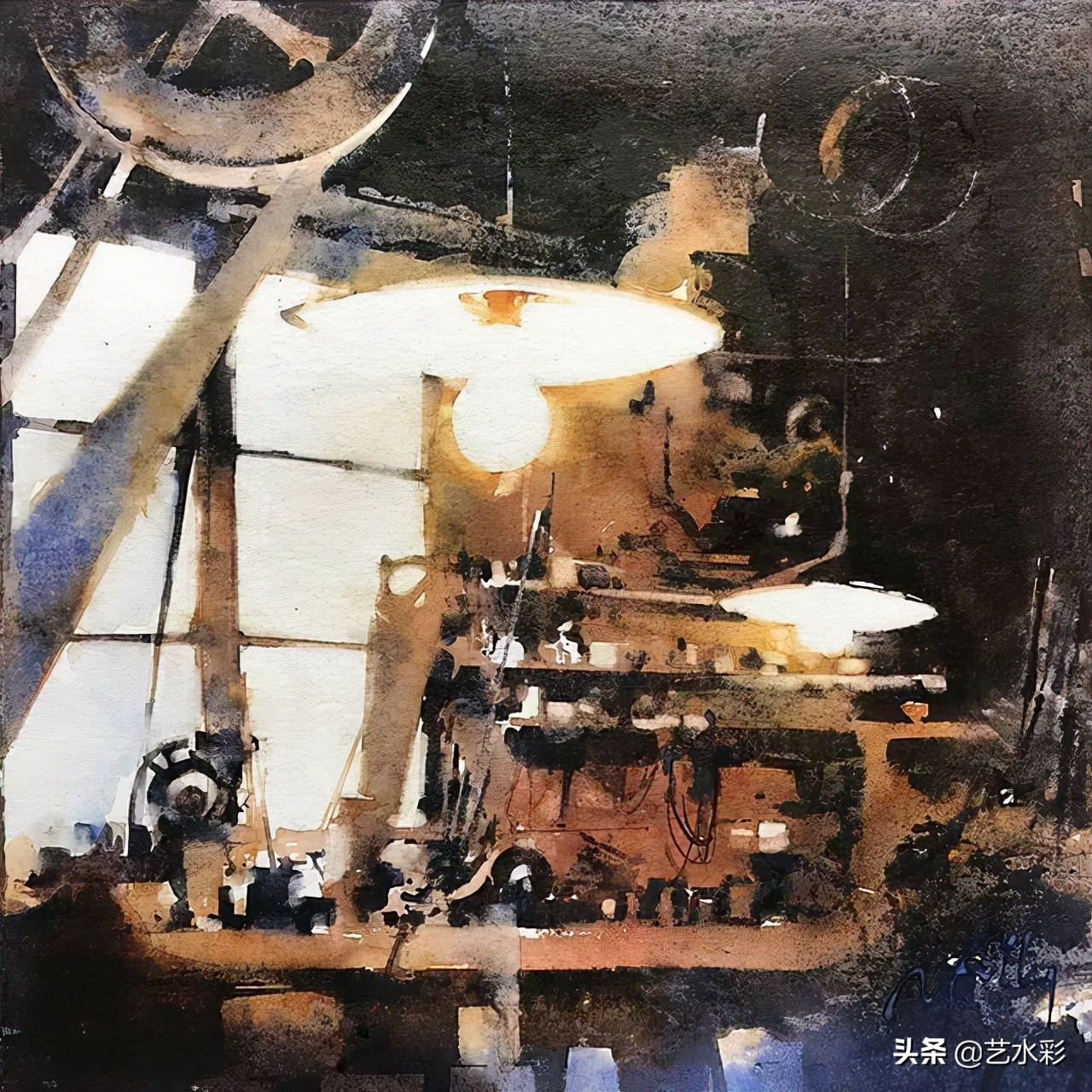 French artist Marc Folly: Retro, romantic and bizarre watercolor world ...