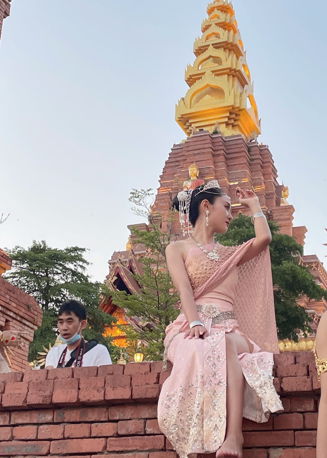 I went to the border city of Yunnan and took pictures of Dai people ...