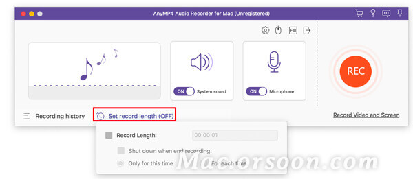 How does AnyMP4 Audio Recorder for Mac record audio? - iMedia