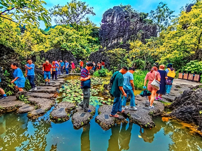 Tianxingqiao is a beautiful place, count the "life steps" to see the ...