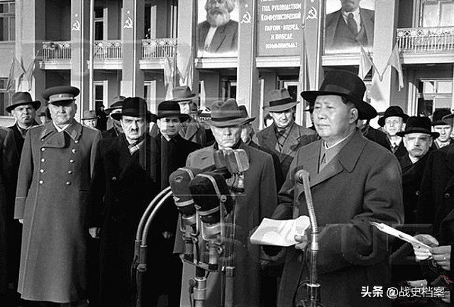 Mao Zedong's first visit to the Soviet Union was at the time of Stalin ...
