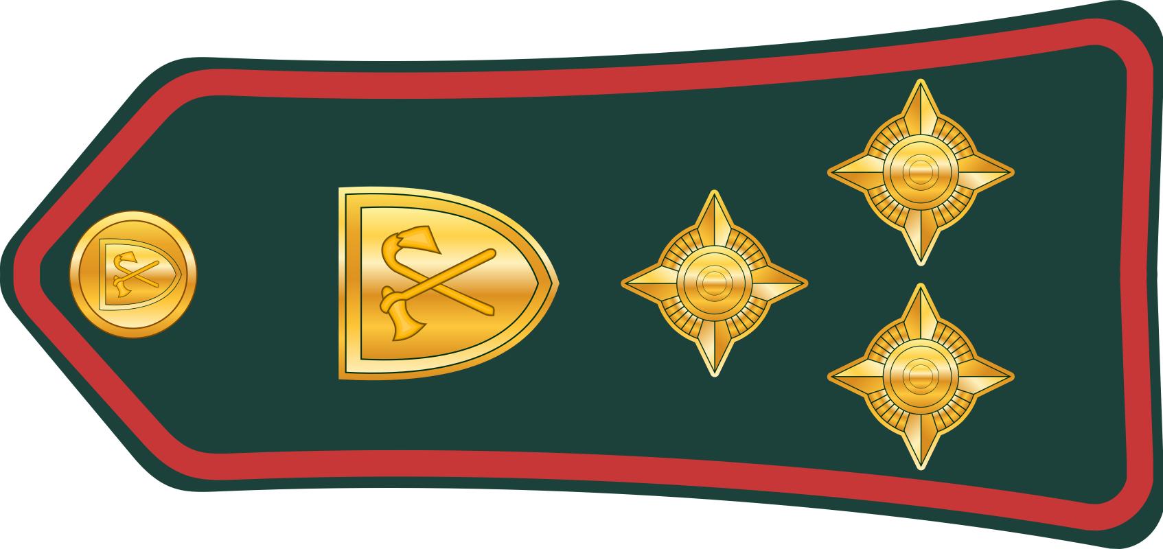 Military rank identification of each country: Gambia - iMedia