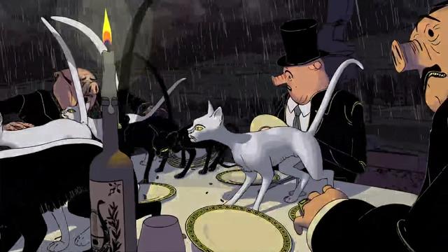 Black satire animation: "Supper of a Few People" - iMedia