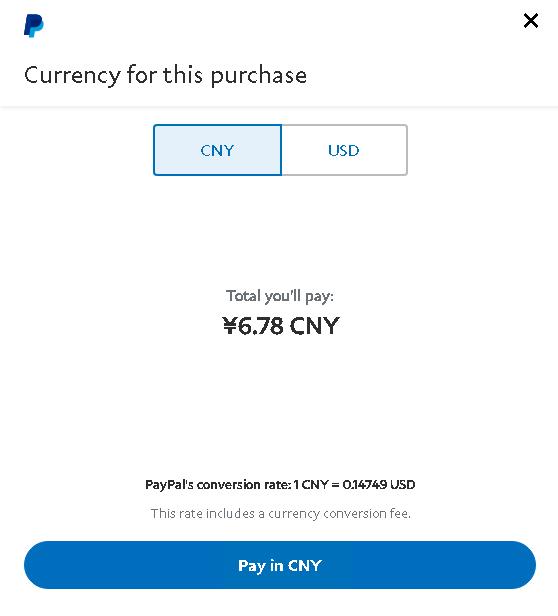 Set up Paypal exchange rate conversion options to avoid Paypal cheating ...