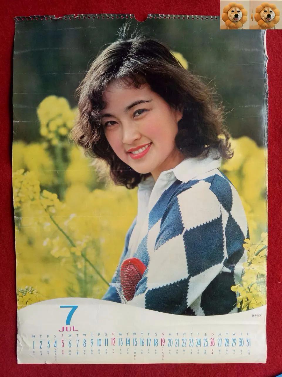 The female celebrity calendars of the 1980s and 1990s are retro and ...