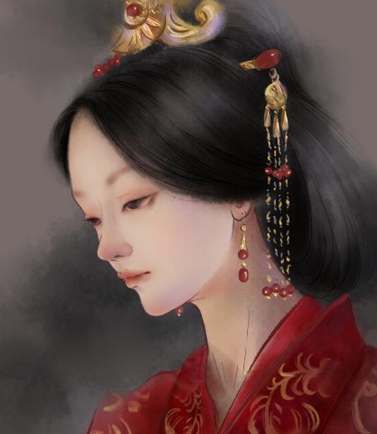 How beautiful is Zhen Mi in history?The restoration picture is exposed ...