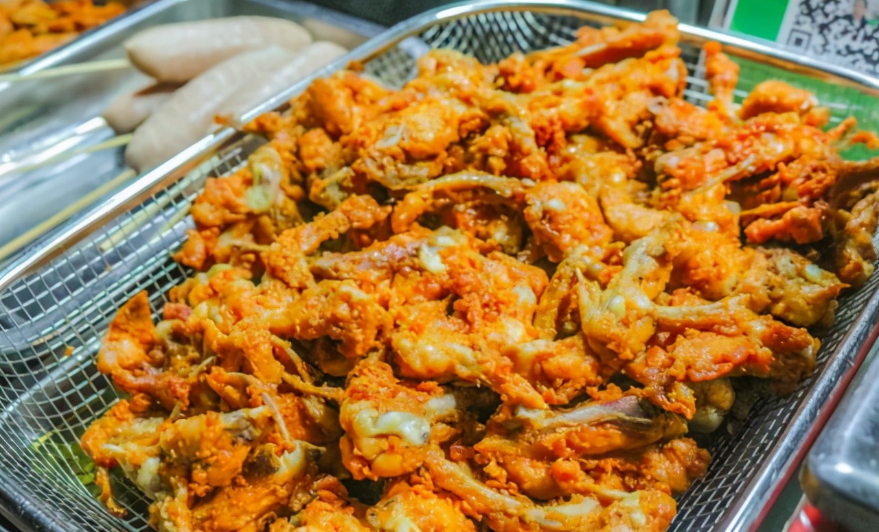 The crispy chicken clavicle that is popular on the street, why buy 1 ...