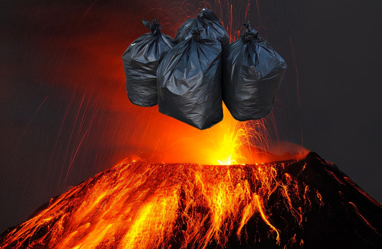Volcanoes are natural incinerators. Can volcanoes be used to burn ...