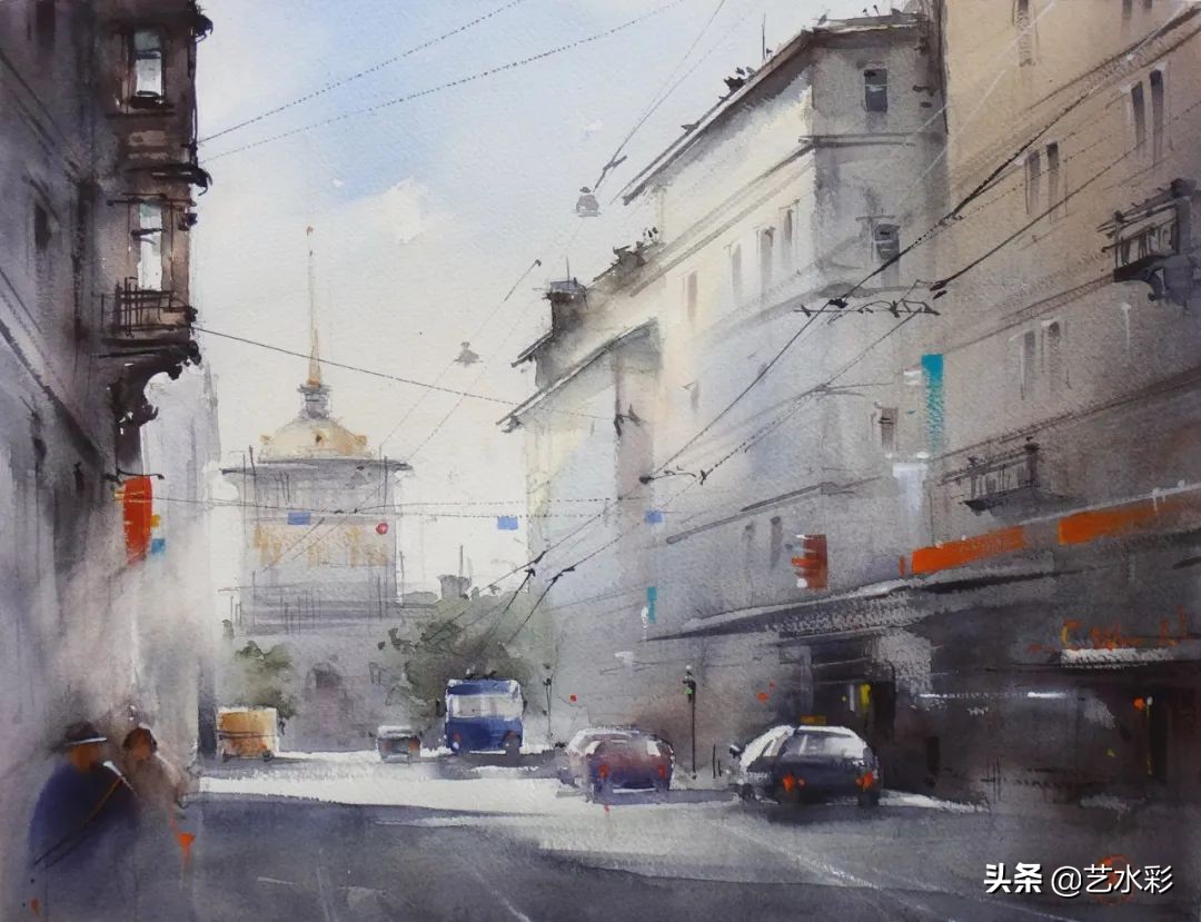 Russian watercolor painter Ilya Ibryaev: truely depicts the hymn of ...