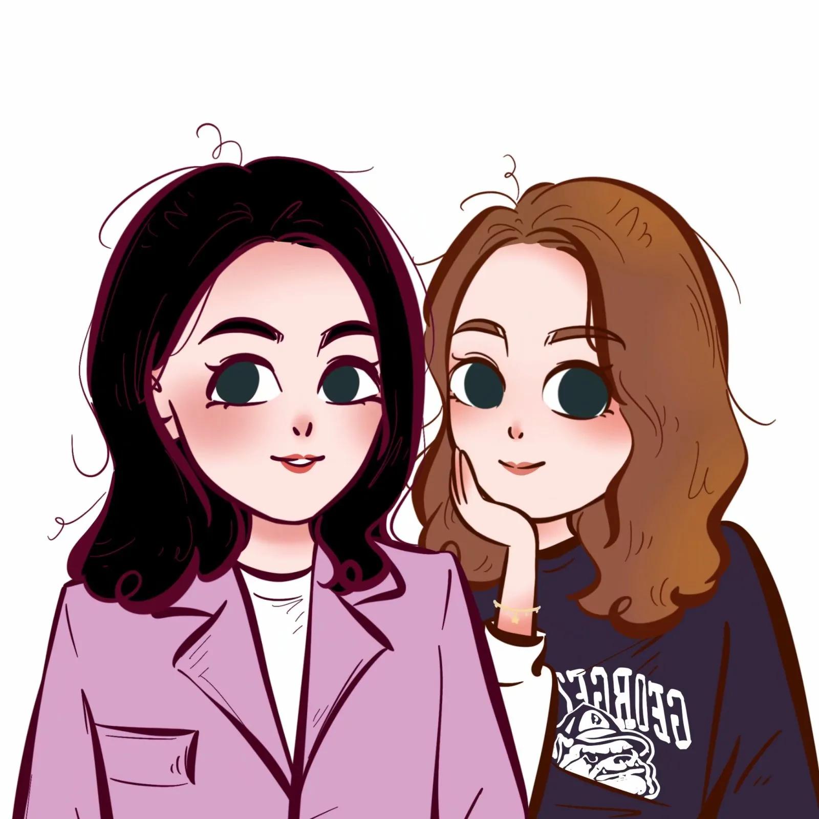 Change your avatar, hand-painted cartoon WeChat avatar, cute and healed ...