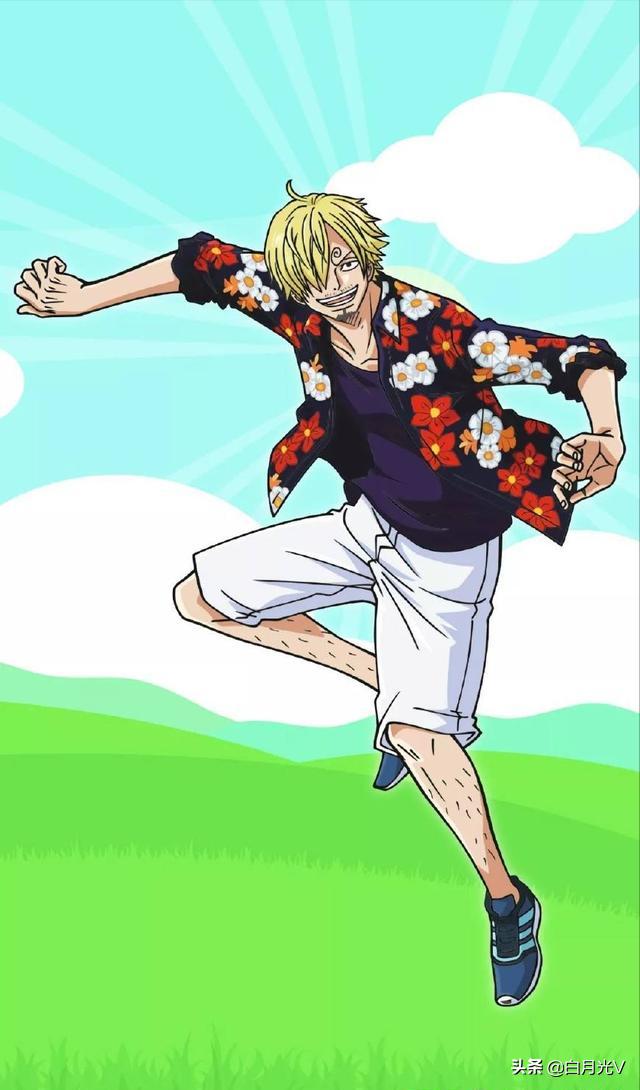 One Piece: The Straw Hat team members race in 50 meters, Sanji is not ...