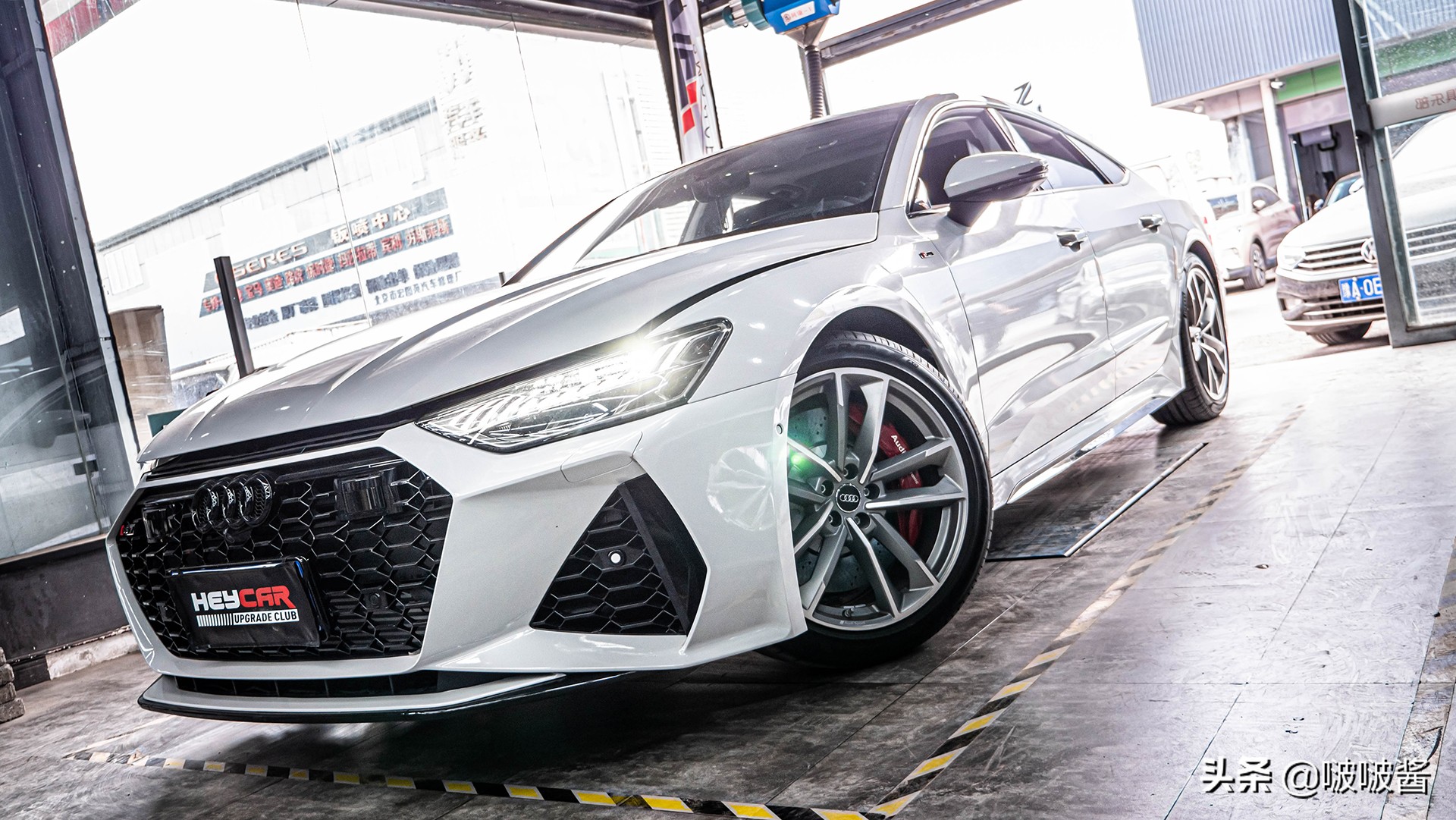 Audi A7 Modified Aquipolo 9n Brakes It Is The Old Driver Who Will Step