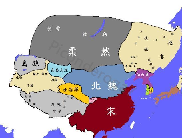 North and South Storms-the Northern Liang Dynasty fell, the Northern ...