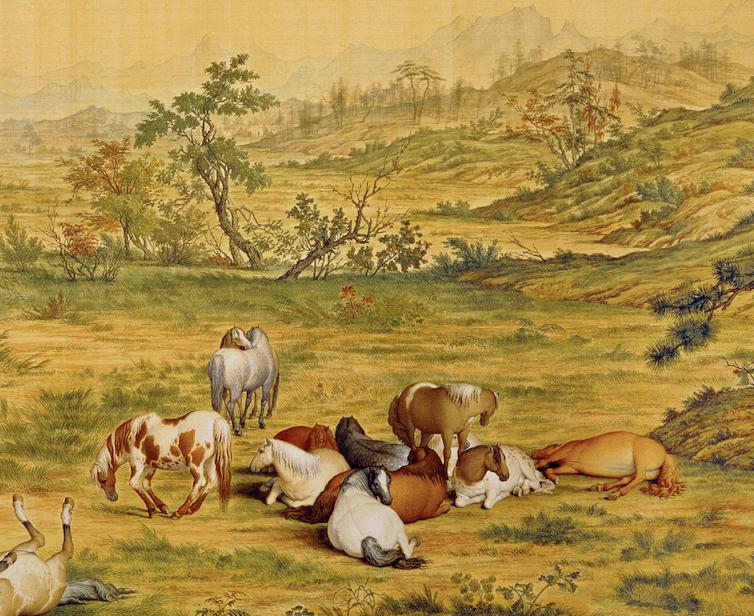 Castiglione Castiglione, the best foreign painter who can paint horses ...