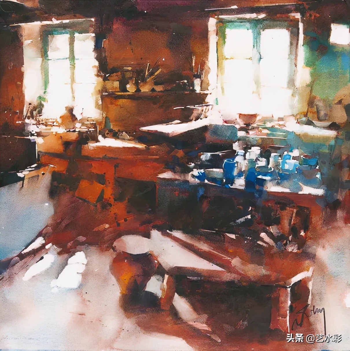 French artist Marc Folly: Retro, romantic and bizarre watercolor world ...