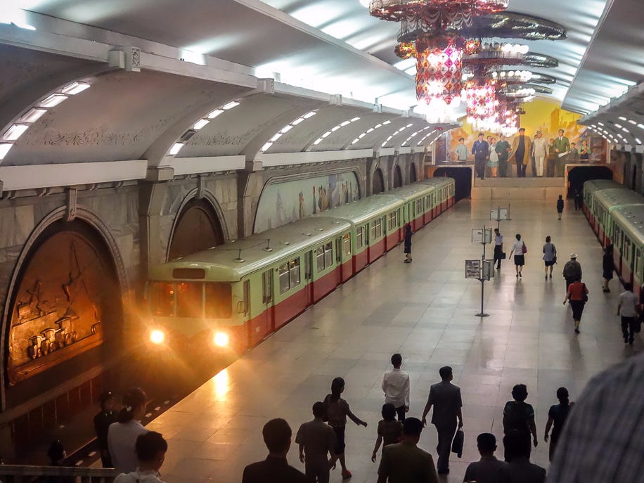 North Korea converts China's DK4 subway into an electric locomotive on ...