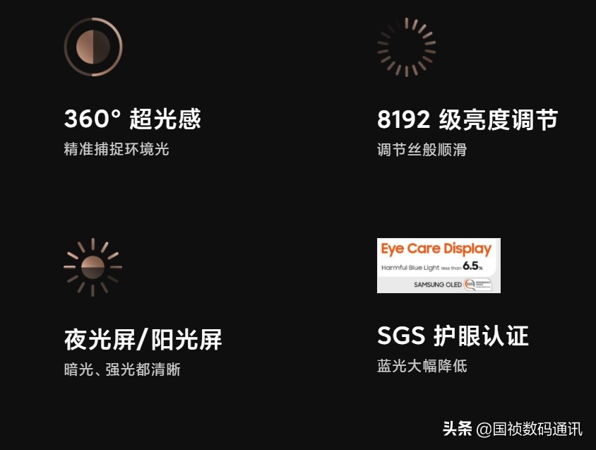 Simple common sense of mobile phone (6) Sunshine screen, luminous ...