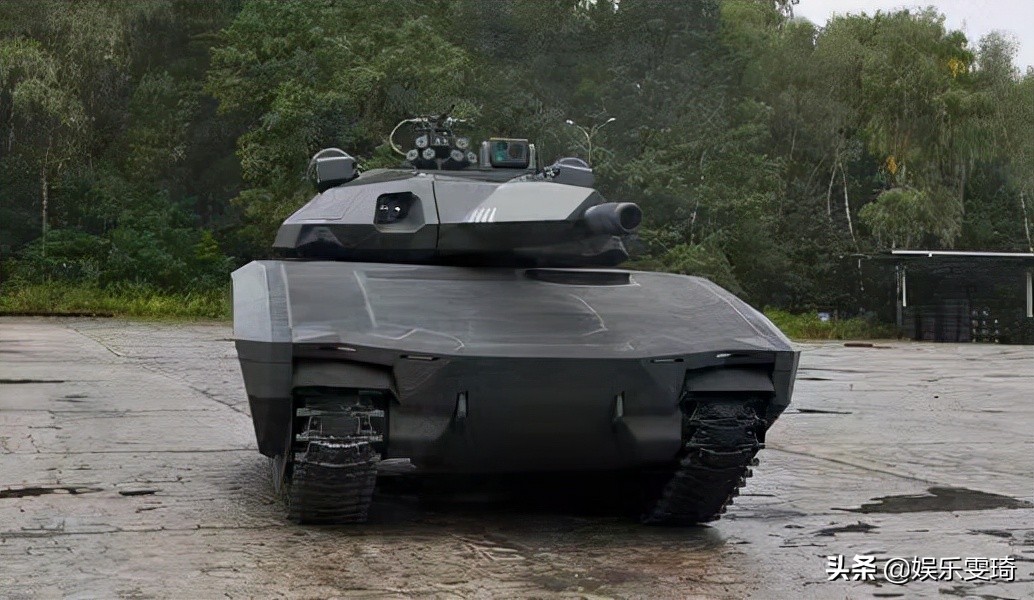 The world's first stealth tank from Poland!Super-era sci-fi appearance ...