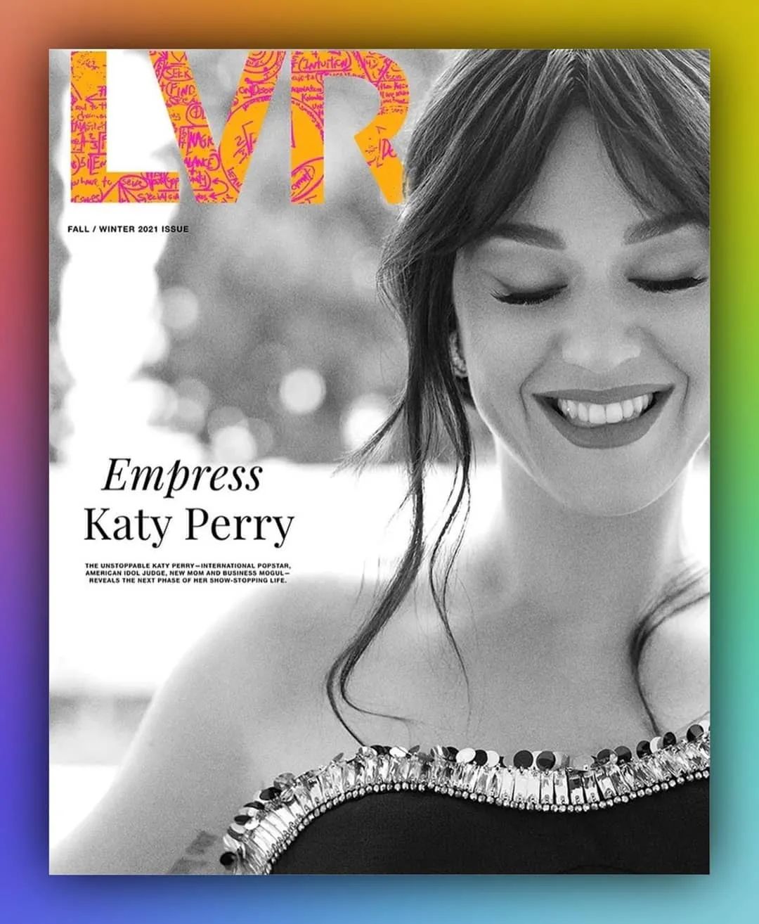 Fruit sister Katy Perry appeared on the cover of the September issue ...