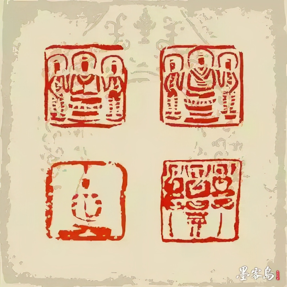 Some delicate things about Buddha statue seals, these things must be ...